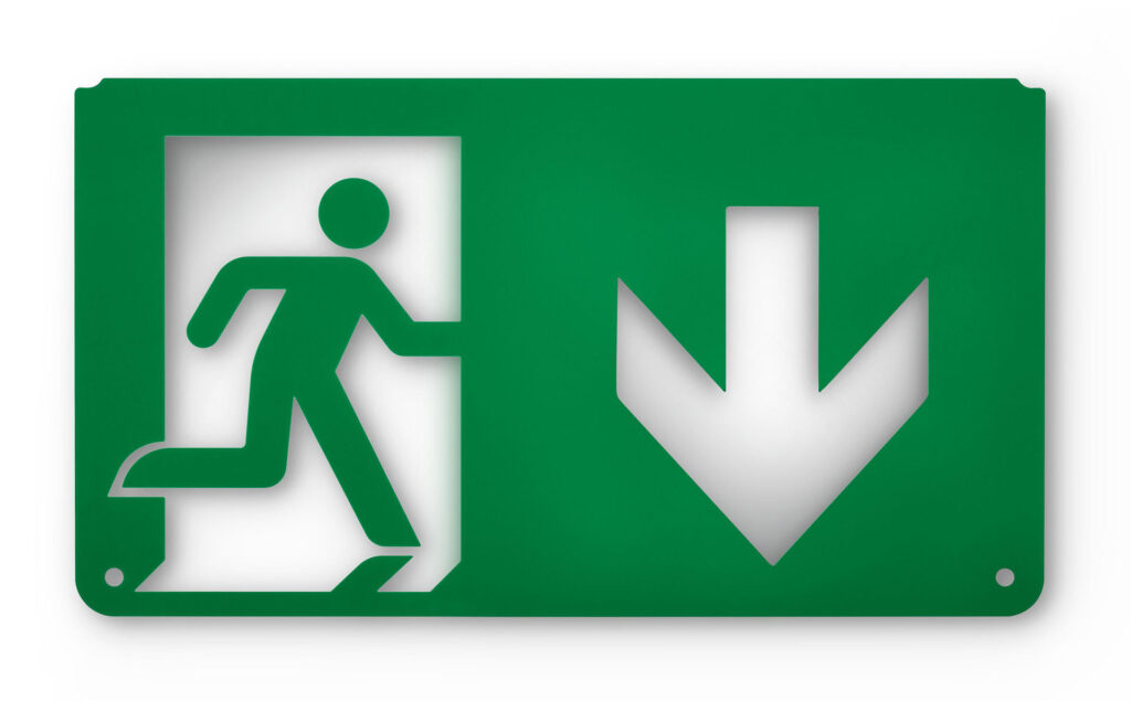 LED Emergency Exit Sign - Ecolink