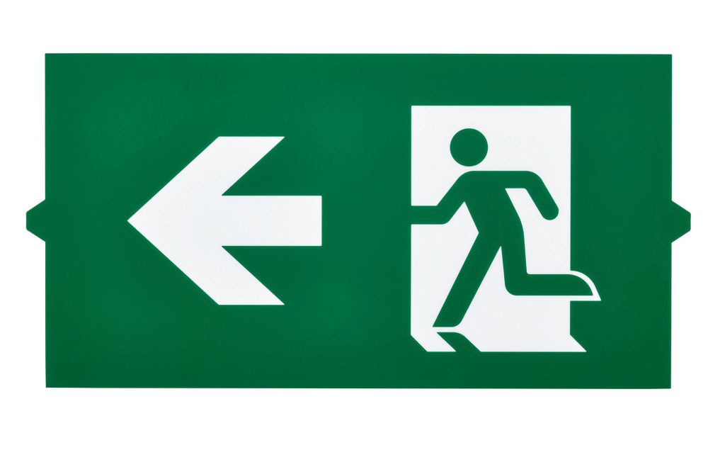 LED Emergency Exit Sign - Ecolink