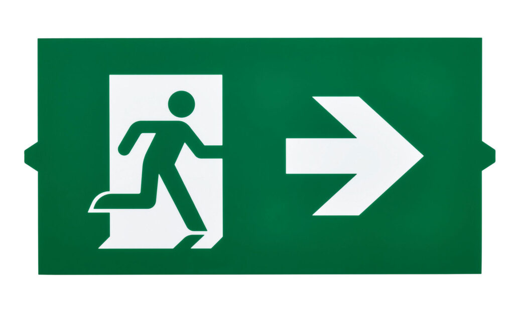 LED Emergency Exit Sign - Ecolink